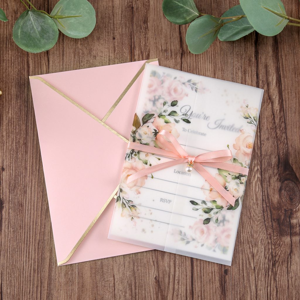 Laser Purple Quinceanera invitation card - Invitationcards